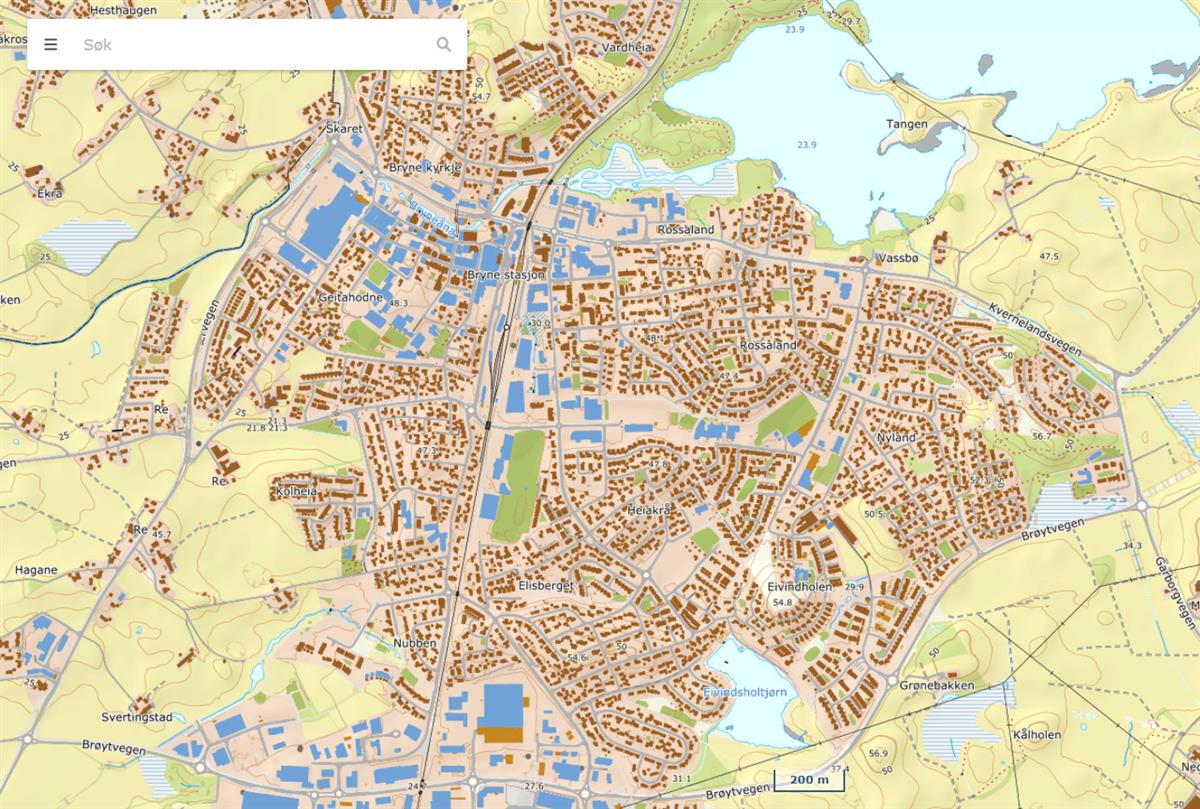 Byggesaker i kart - Hovedportal